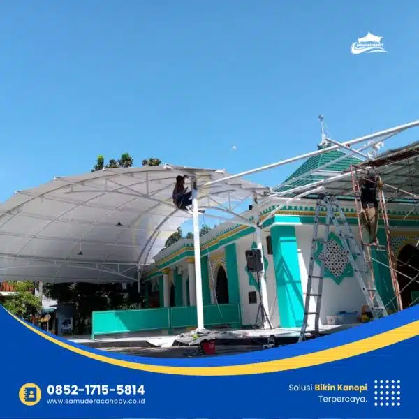 Ganti Atap Membran + Pemasangan Terima Beres - Samudera Canopy